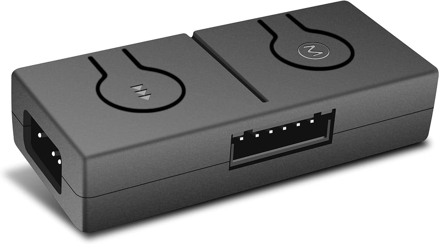 RGB Converter, 12V RGB to 5V ARGB Transfer Hub with 3-way Splitter ...