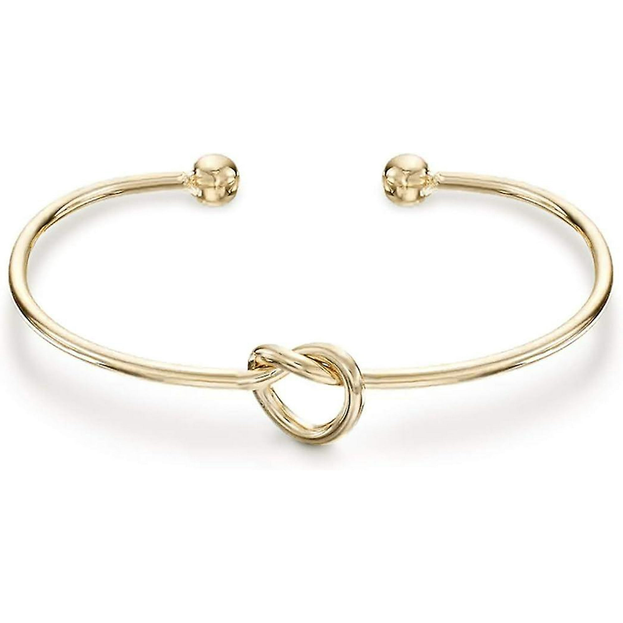 Gold Plated Forever Love Infinity Knot Bracelets for Women Gold Bracelet For Women Walmart