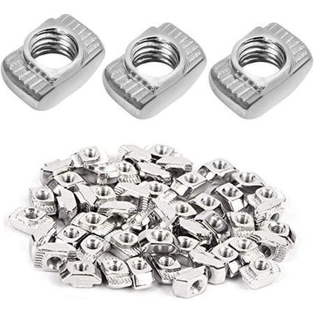 SICED T Slot Nuts Sliding Block Pattern Slot 150 Pieces M3/ M4/ M5 ...