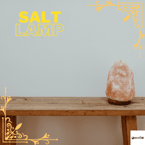 Himalayan Salt Lamp 10 Inch Wood Base - Walmart.com