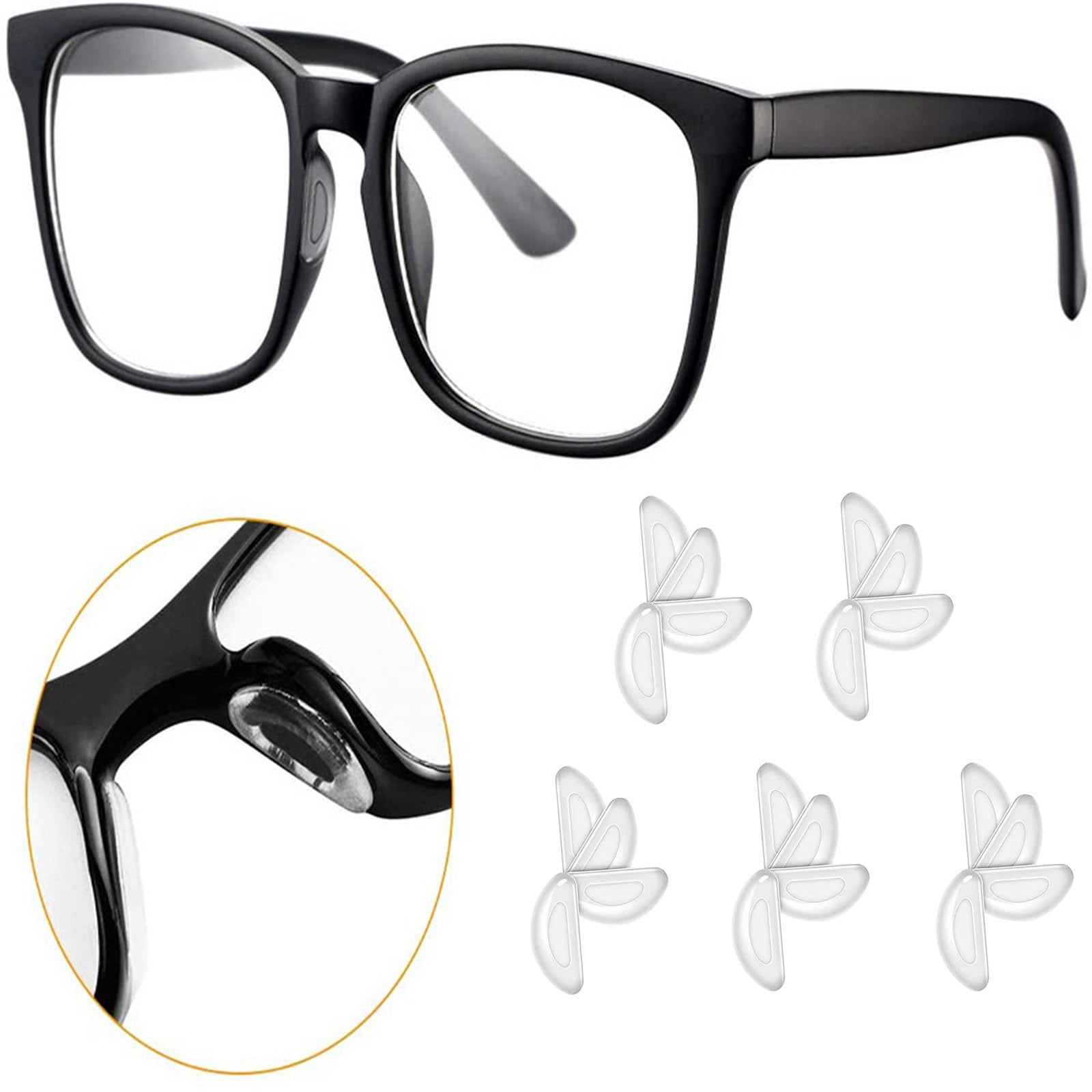 Click here for Wifklsiipg 20pairs Nose Pad Half Moon Nose Pad Ant... prices