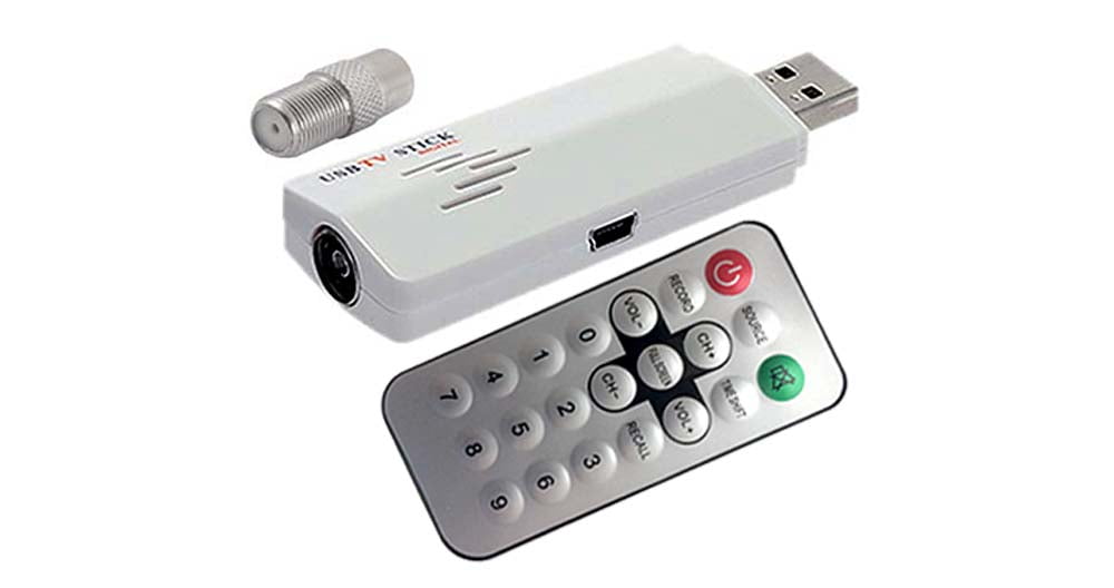 Universal Analog USB-Based TV Tuner Video Capture DVR For PC - Walmart ...