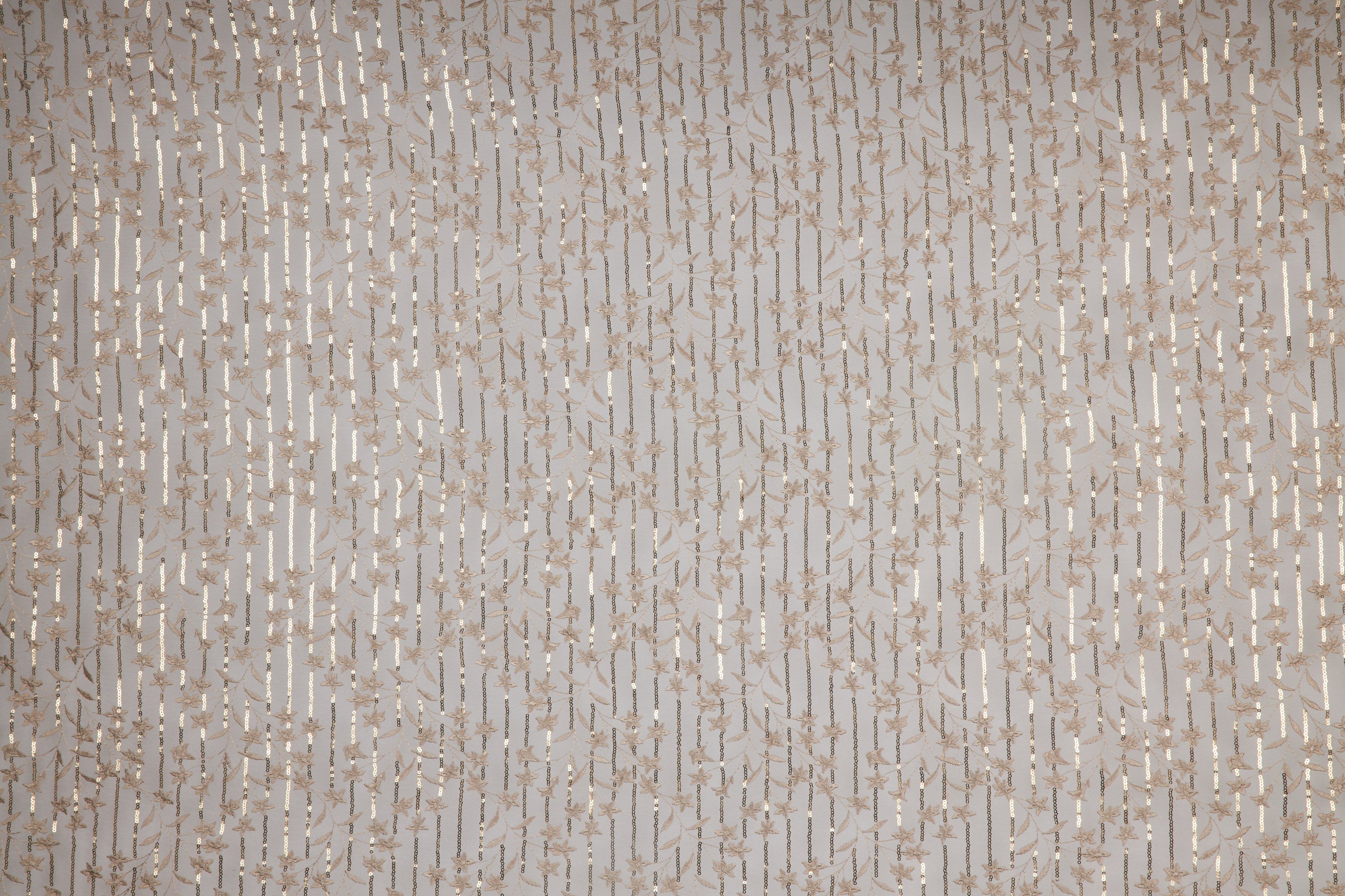 ZELOUF Alexandria Vine Sequin Flower Emb Mesh , Sewing, DIY, Crafts ...