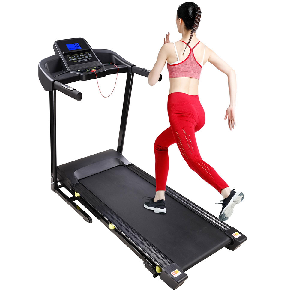 Folding Electric 3 HP Treadmill Motorized Running Machine for Indoor ...