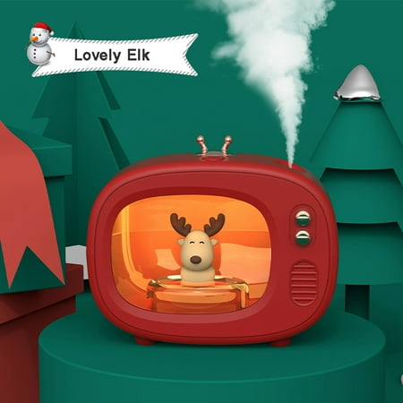 Portable Cartoon TV Shape Humidifier, Sheep/Dinosaur Mini Desk ...