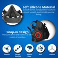 Hazmat Suit with Tools Belt and Respirator Mask Full Body Hazmat Suits ...