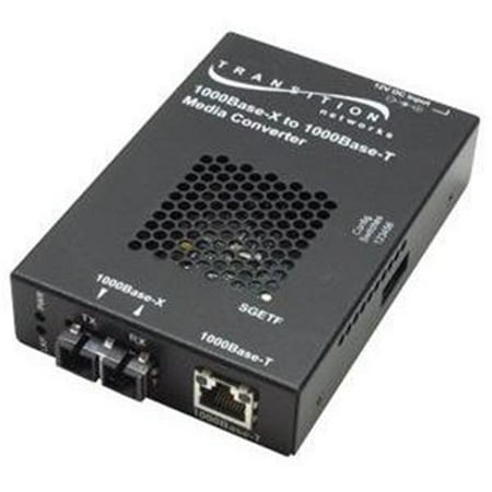 Transition Networks SGETF1014-110 Gigabit Ethernet Media Converter - 1 ...