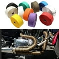 2"x16ft Black Fiberglass Exhaust Heat Wrap Roll for Motorcycle Heat ...