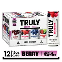 Truly Hard Seltzer Berry Variety Pack, 12 Pack, 12 fl oz Aluminum Cans ...