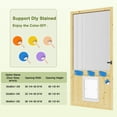 30"x80" 80" H Screen Door Exterior Door Front Door Pine Wood Paintable ...