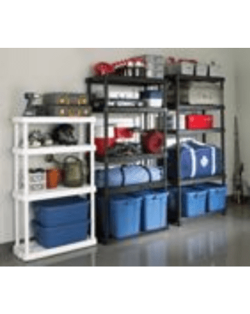 Certified Adjustable 5-Shelf Resin Rack, 36 x 14 x 72-in | Walmart Canada