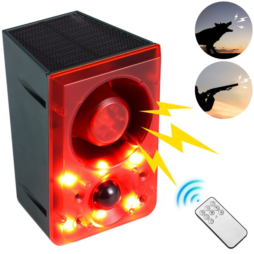 Alarma solar con sensor de movimiento para exteriores, alarma con ...