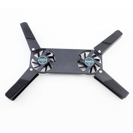Dual Fan Laptop Folding Cooling Stand Foldable cooling fan Notebook ...
