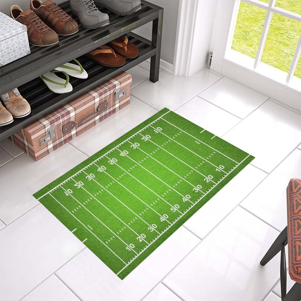 MKHERT American Football Field Doormat Rug Home Decor Floor Mat Bath ...