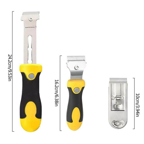 ruzhgo Stretchable Cleaning Scraper Glass Field Scraper with Blades ...