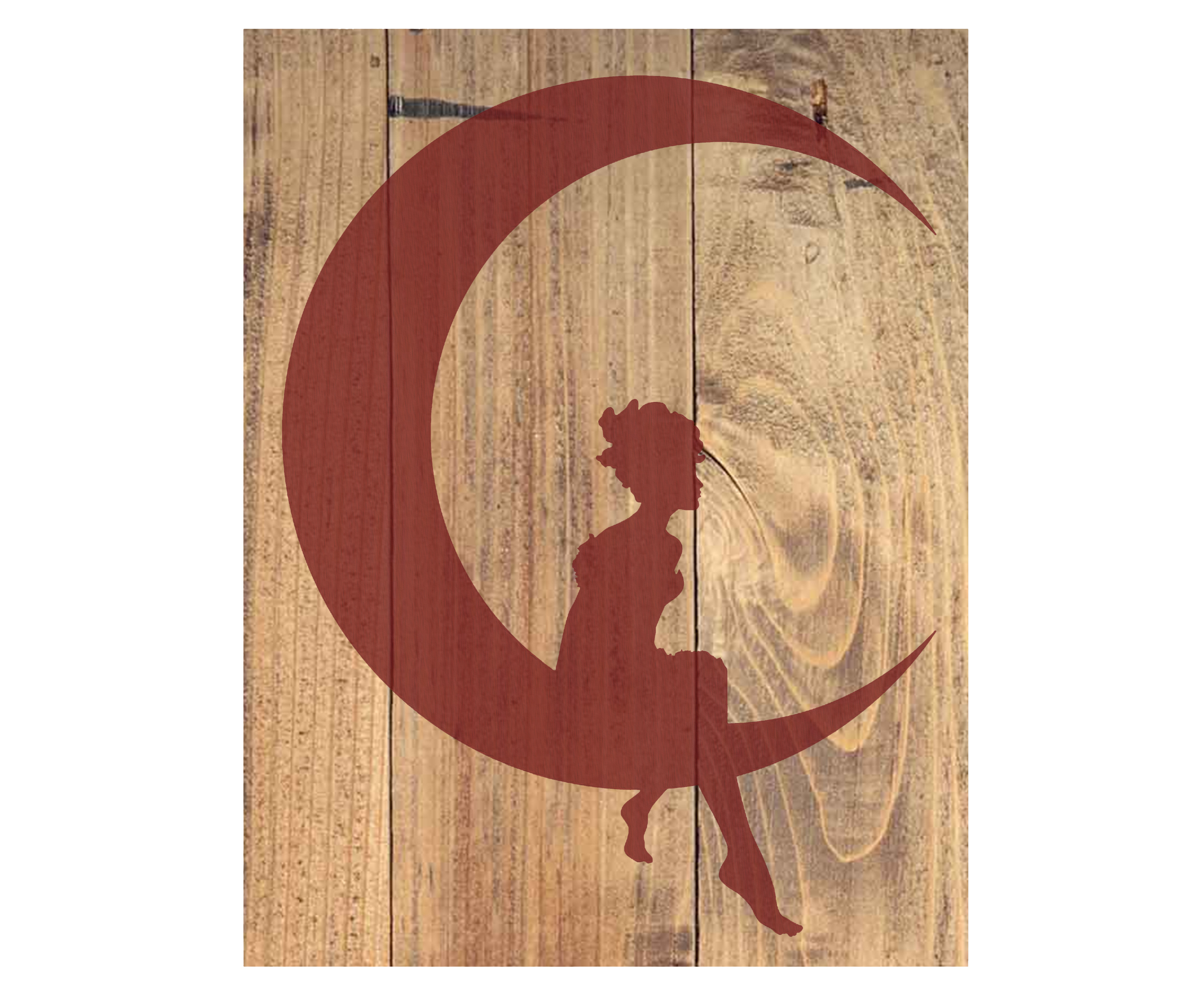 Crescent Moon Stencil