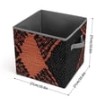 10.6in Folding Storage Box Solid Material Handle On Both Sides For Easy ...