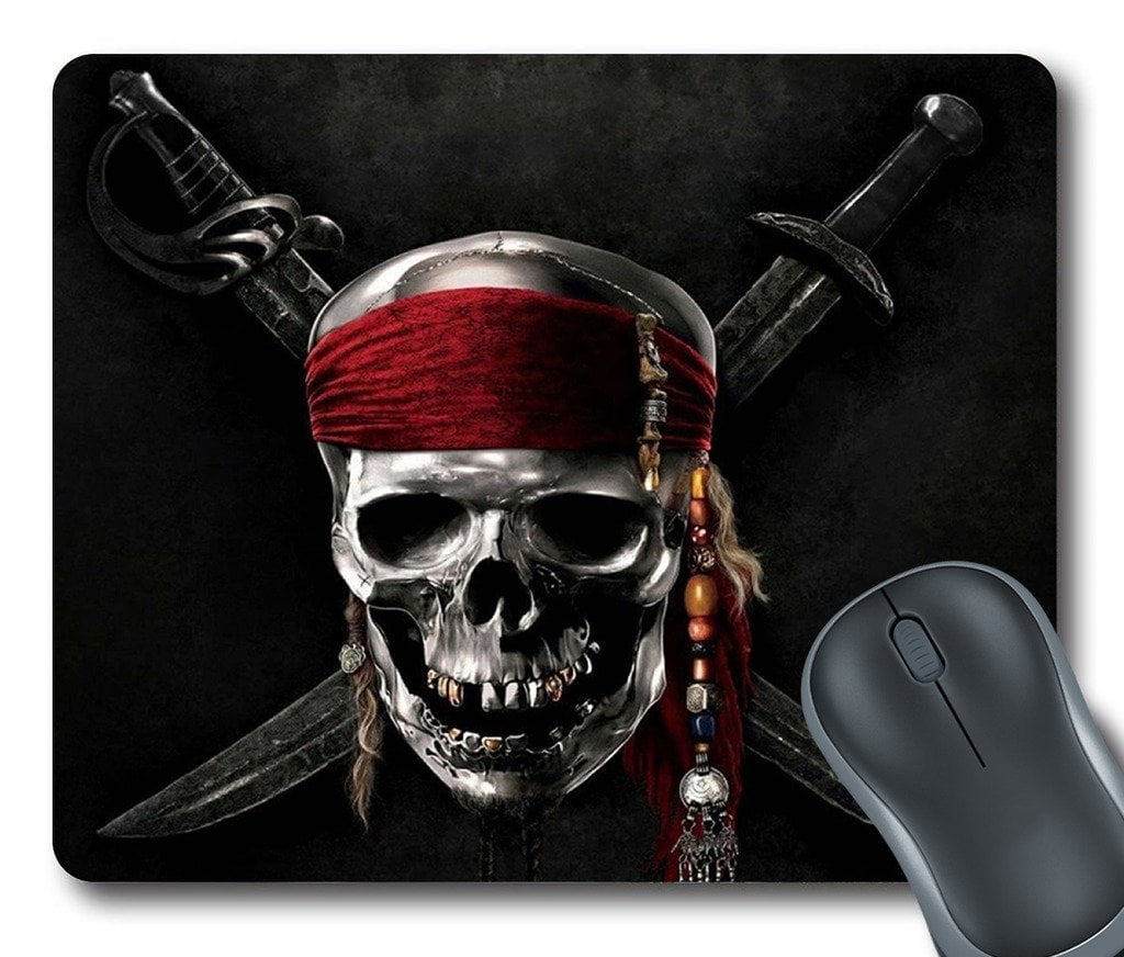 GCKG Pirate Mouse Pad Personalized Unique Rectangle Gaming Mousepad 9. ...