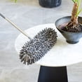 Flexible Dust Collector with Retractable Rod, Chenille Feather Duster ...