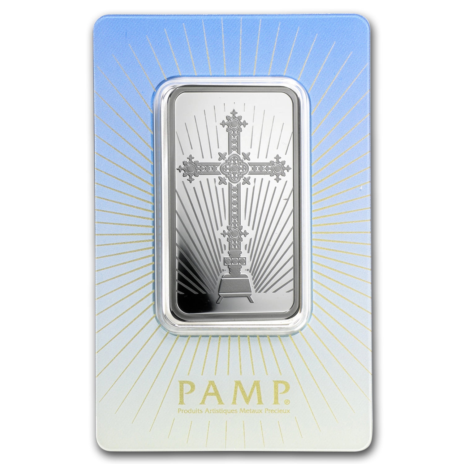 1 oz Silver Bar - Religious Series (Romanesque Cross) - Walmart.com