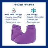 Bed Buddy, Foot Warmer, Lavender, Heat/Cool Wrap for Muscle Pain ...