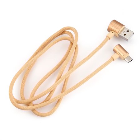 90 Degree USB 3.1 Data Line Elbow Multi Function Positive Negative Data ...