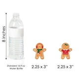 Big Dot of Happiness Gingerbread Christmas - DIY Shaped Gingerbread Man ...