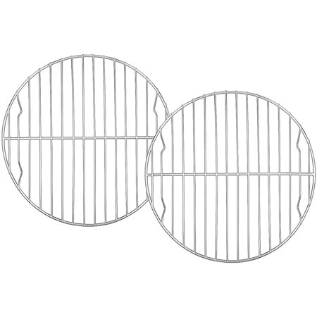 Round Cooling Rack Set of 2, 9 Inch Round Rack Baking Steaming Roasting ...