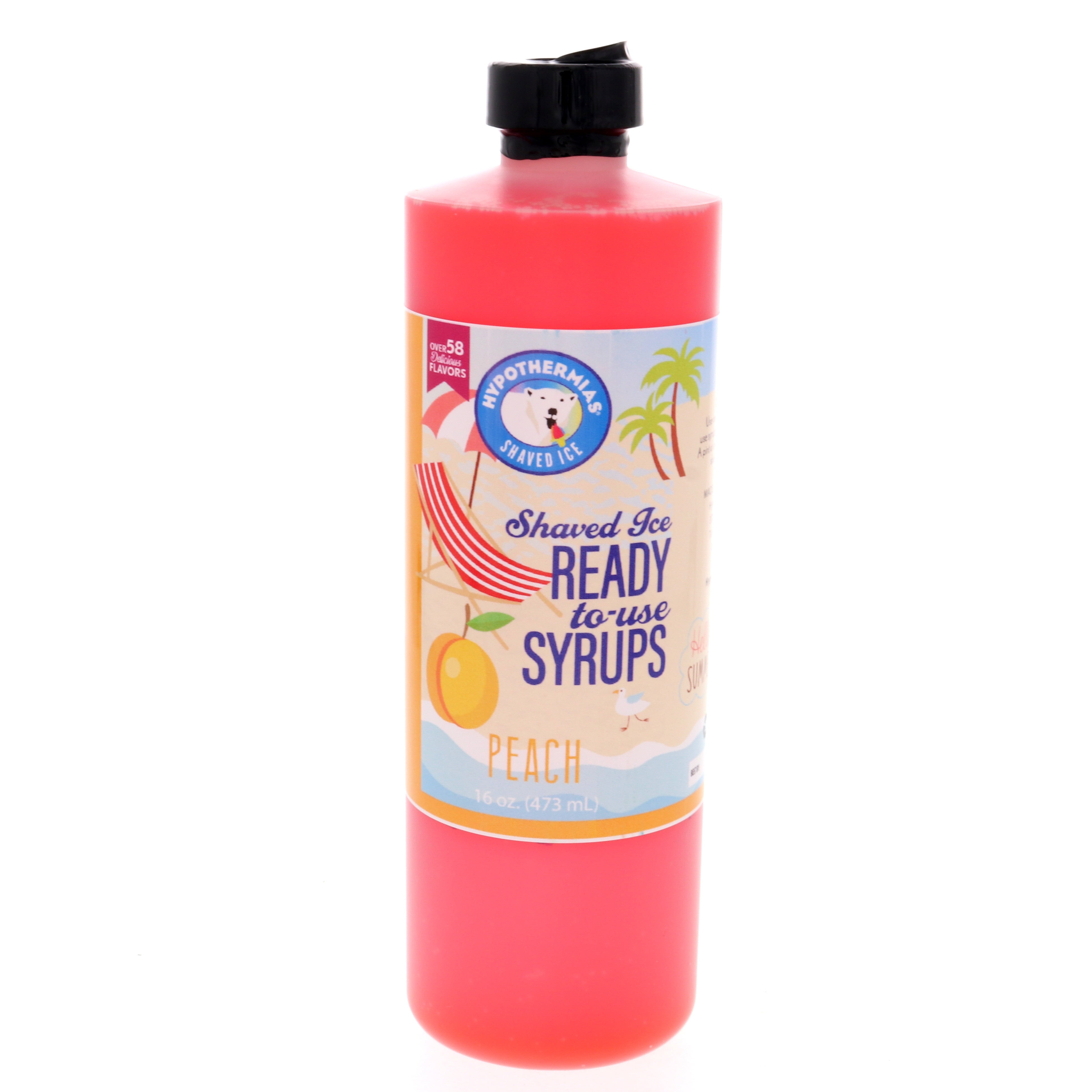 Hypothermias 🍑 Peach Pint Handcrafted Hawaiian 🍧 Snow Cones Flavor
