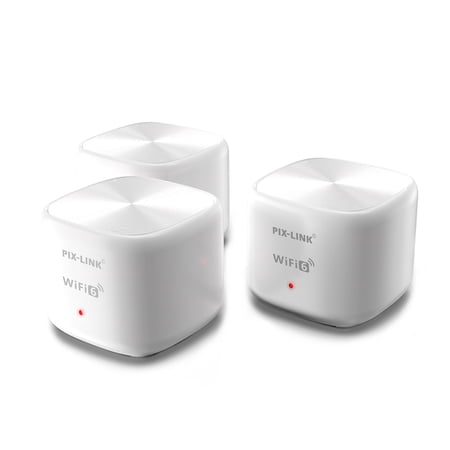 PIX-LINK AX1800 WiFi 6 Mesh System - Covers up to 6500 Sq.Ft ...
