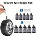3 Set Self-Service Vacuum Tire Repair Kit, Rubber Screw Nail Plugs for ...