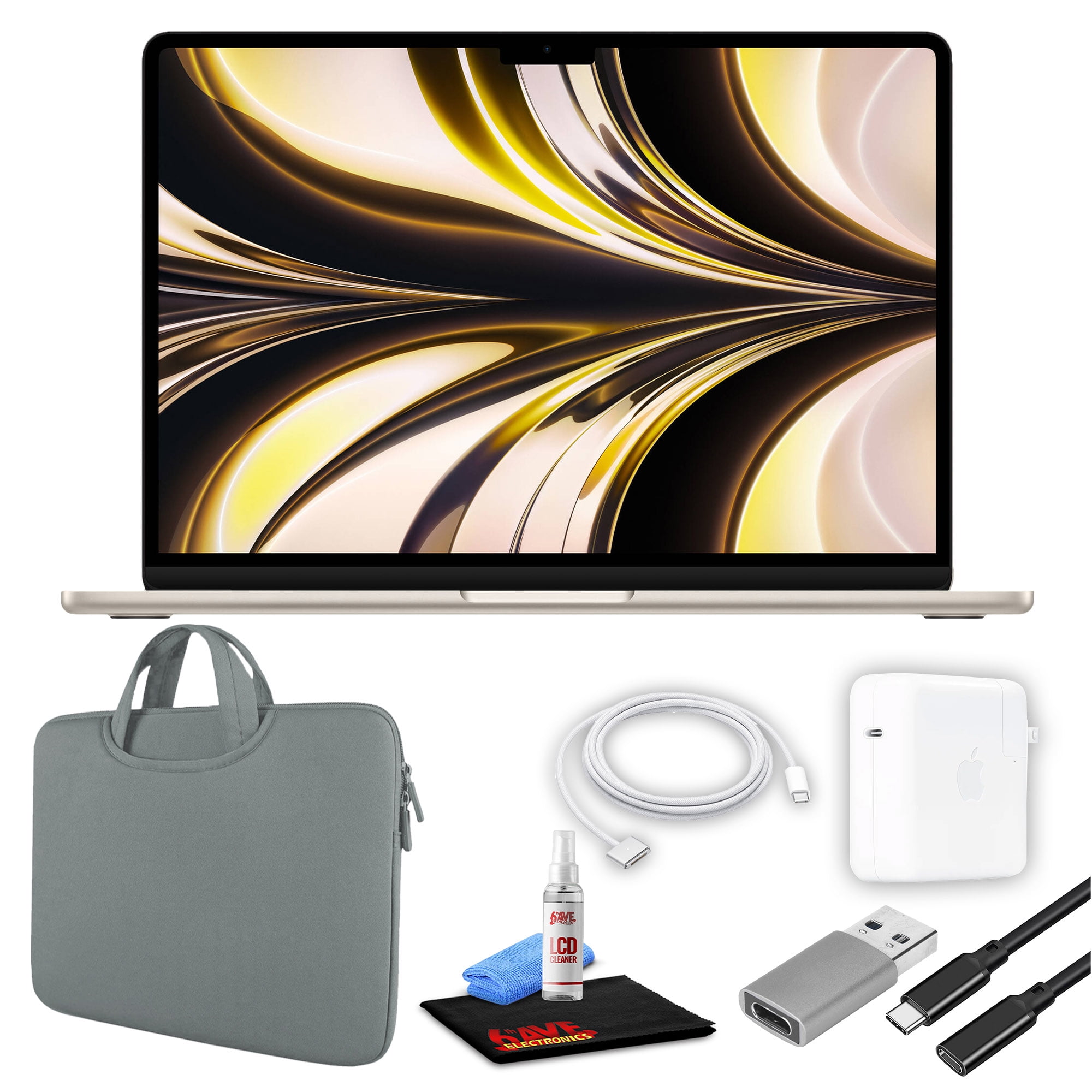 Apple MacBook Air 13" Laptop (M2 Chip, 8-Core CPU, 8GB RAM) (Mid 2022 ...