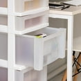 Iris Usa Craft Multi Drawer Plastic Storage Cart Organizer Top