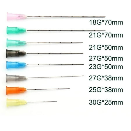 Korea Blunt-tip Cannula For Filler Injection 18g 21g 22g 23g 25g 27g ...