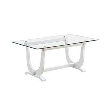 Kings Brand Furniture - Hamlin 84" Wood Rectangular Extendable Dining ...