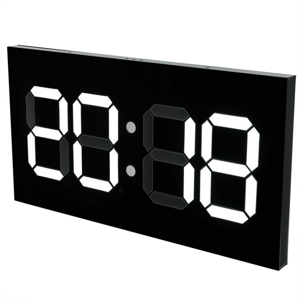 Fugacal Acrylic 3D Wall Clock Remote Control Electronic Clock Convex ...