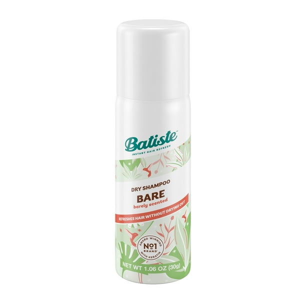Batiste Dry Shampoo, Bare Fragrance, 1.06 OZ.- Packaging May Vary ...