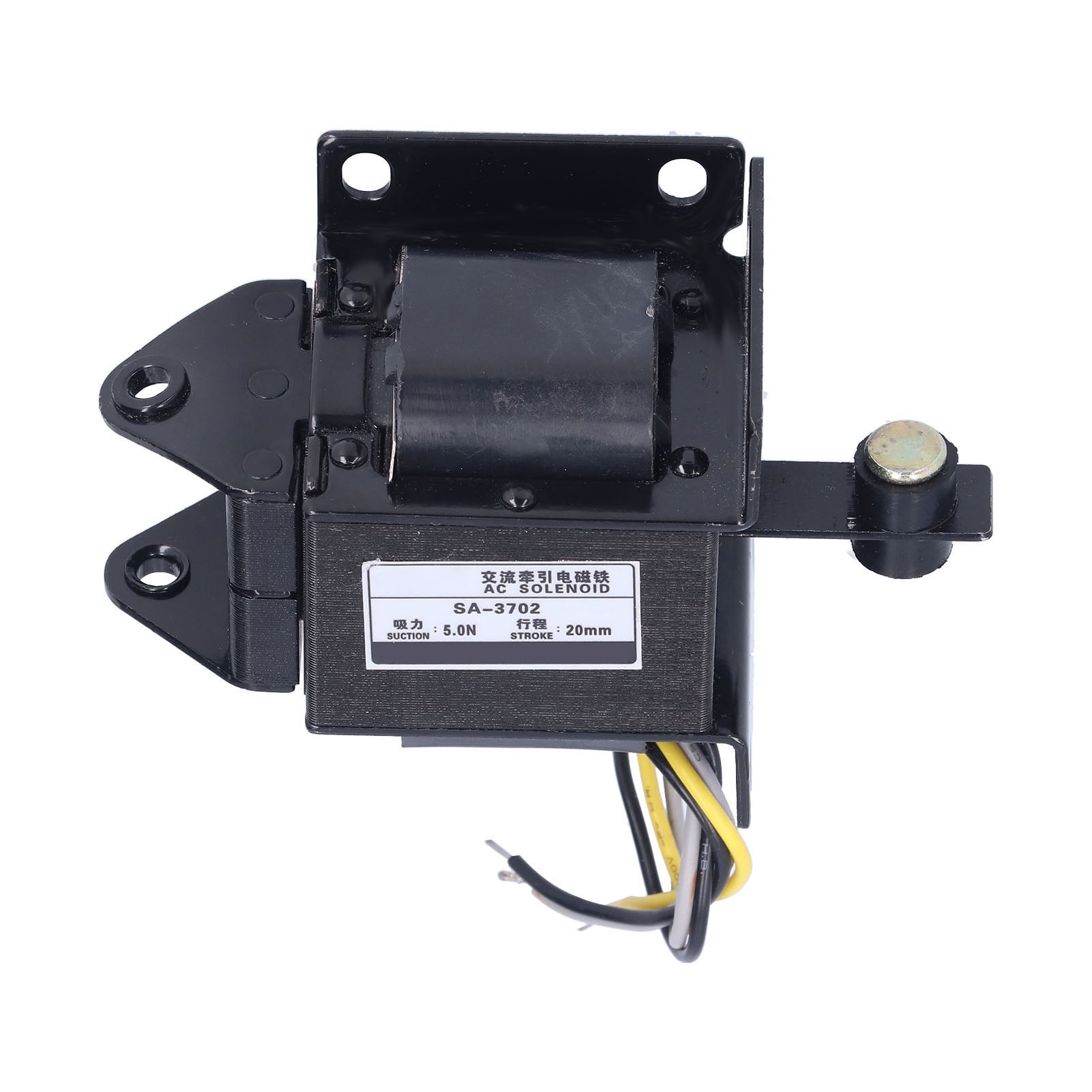 Electroimán de solenoide de CA, imán eléctrico de empuje y tracción de ...