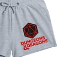 Dungeons and Dragons Women's Lounge Shorts French Terry Sleep Shorts ...