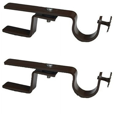 XL NoNo Bracket - Simplified Curtain Rod Attachment, Faux Wood Blinds ...