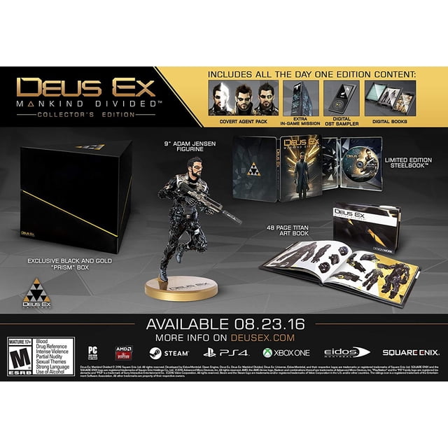 Deus Ex: Mankind Divided - Collector's Edition - PlayStation 4 ...