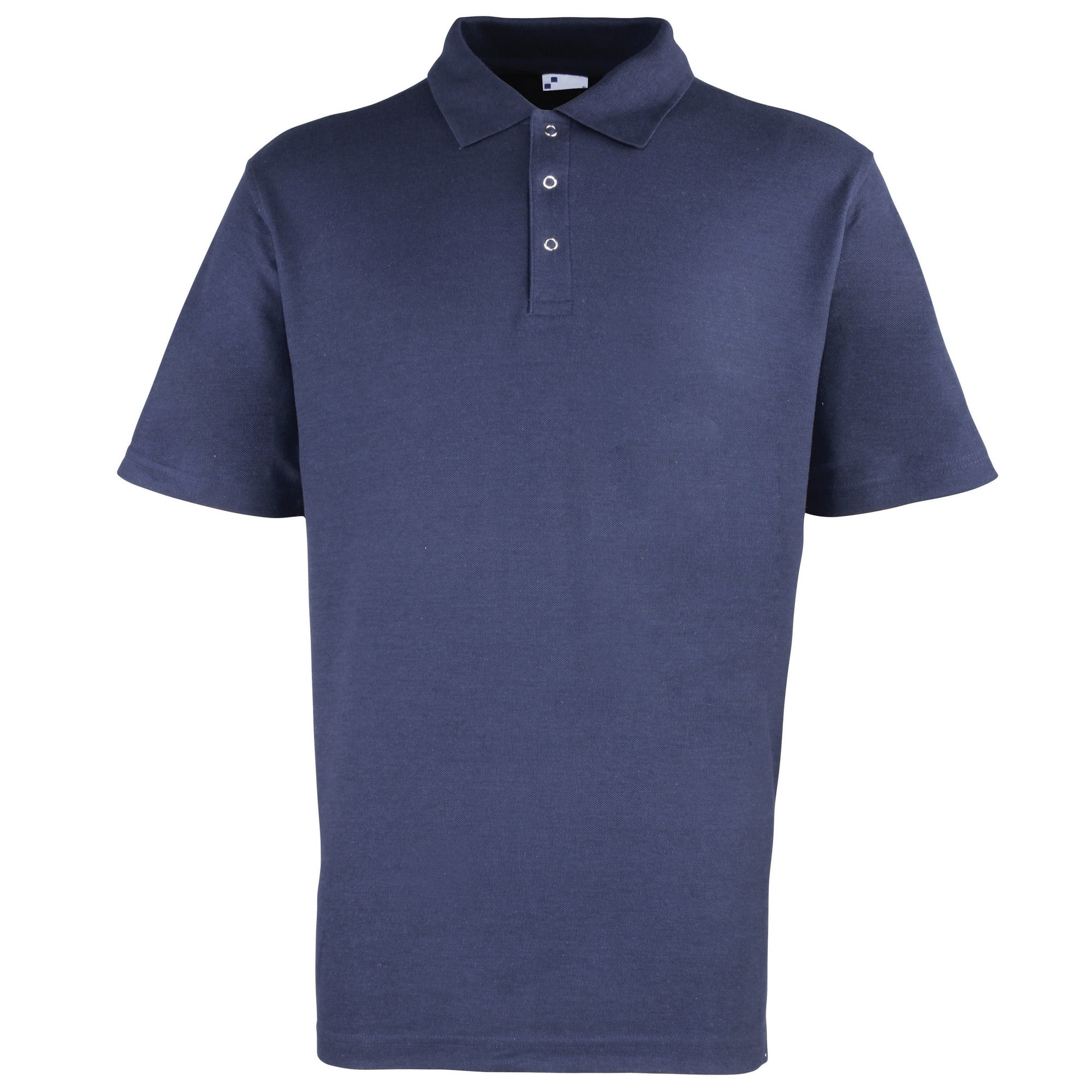 Premier Mens Stud Heavyweight Plain Pique Polo Shirt - Walmart.com
