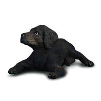 Sandicast "Mid Size" Sitting Black Labrador Retriever Dog Sculpture ...