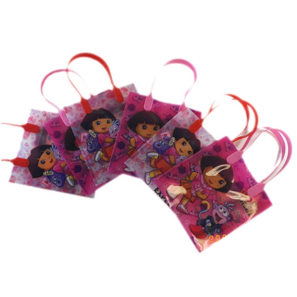 Dora the Explorer Gift Bags - Dora Gift Bag Set (6 Piece) - Walmart.com ...