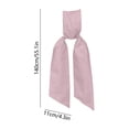 54in Solid Color Smooth Fabric Wreath Ribbon Set, Flexible Easy-To-Tie ...