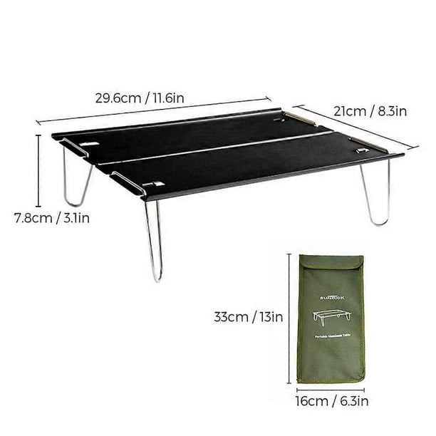 Small Folding Table Ultralight Compact Camping Table for Outdoor ...