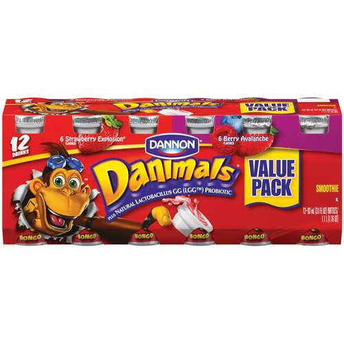 Dannon Danimals Smoothie, 12 ea – BrickSeek