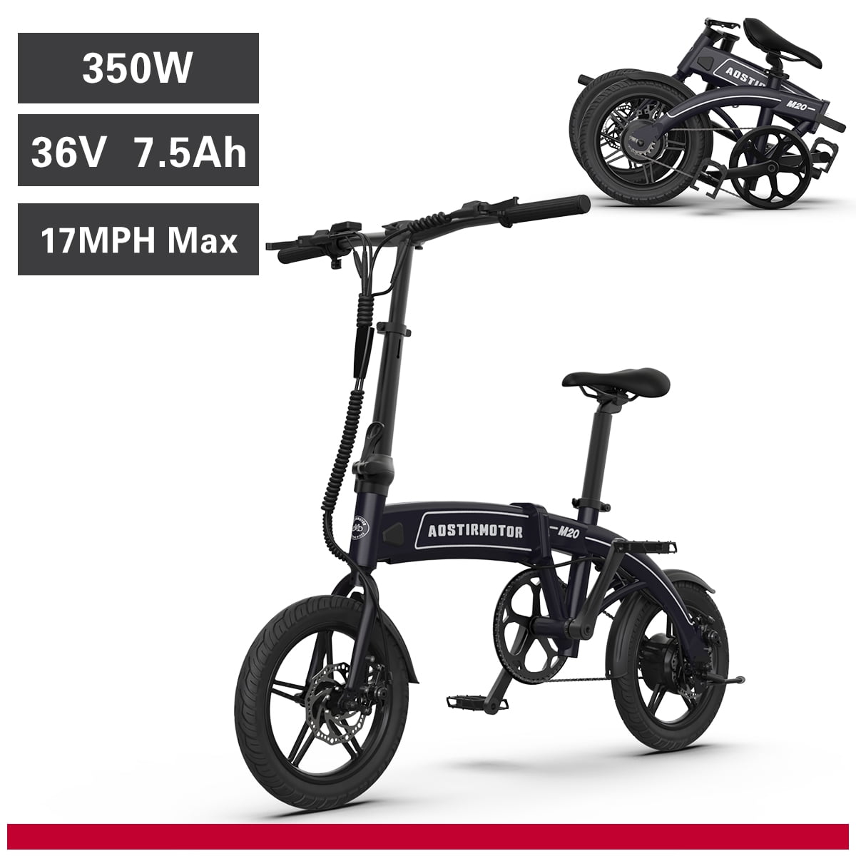 Click here for Aostirmotor 14 Electric Bike 350w 7.5ah/36v E Bike... prices