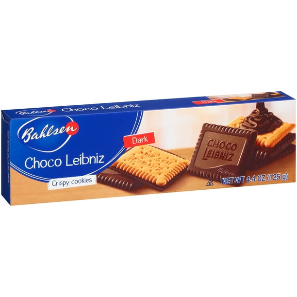 Bahlsen Choco Leibniz Dark Cookies 4.4 oz. Box - Walmart.com - Walmart.com