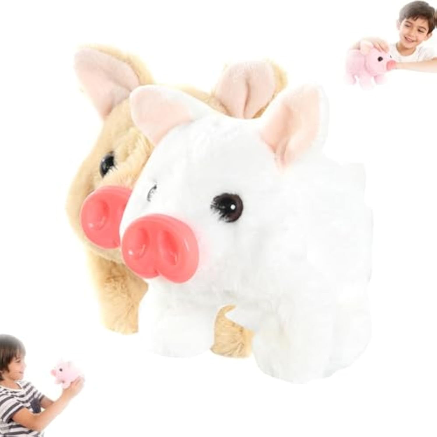Click here for Annyed Electric Pig Plush Realistic Toy  Lifelike... prices